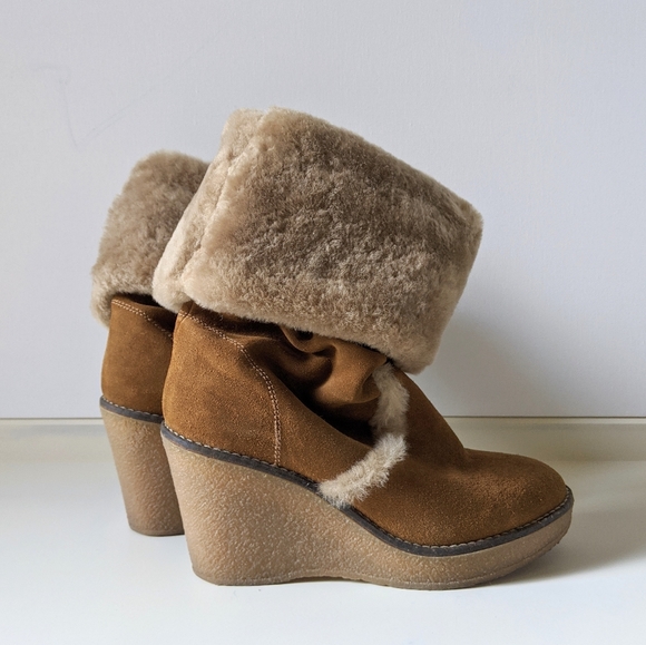 Madewell | Shoes | Madewell 937 Genuine Shearling Leather Boots | Poshmark